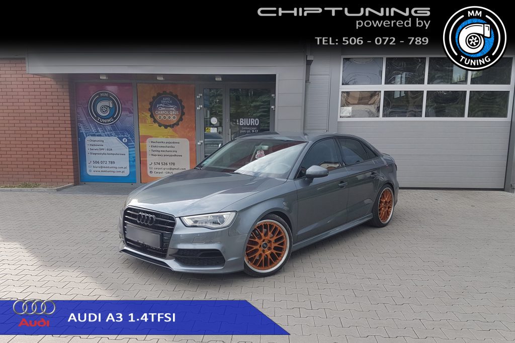Chip tuning AUDI A3 1.4TFSI – STAGE3 | MM Tuning